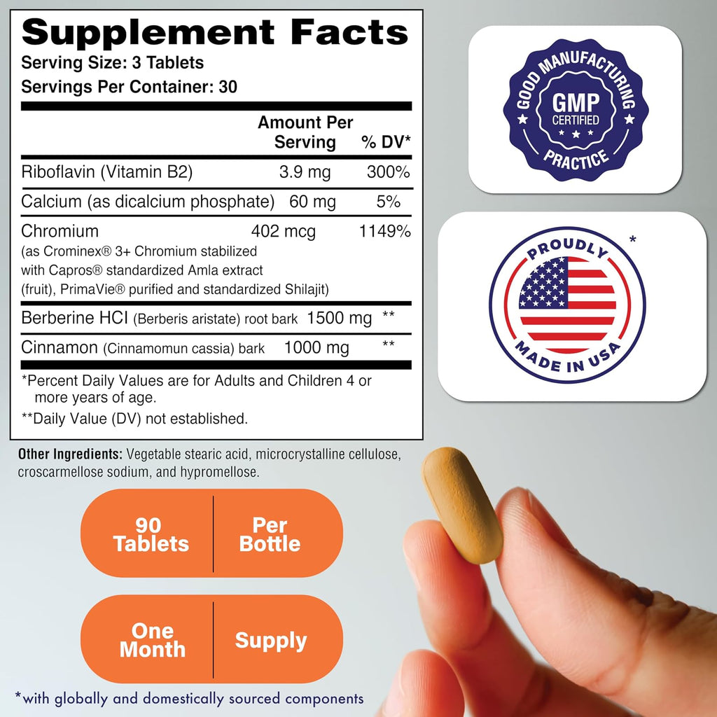 dihydroberberine 1500 mg tablets