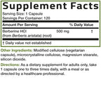 dihydroberberine capsules for balanced lifestyle