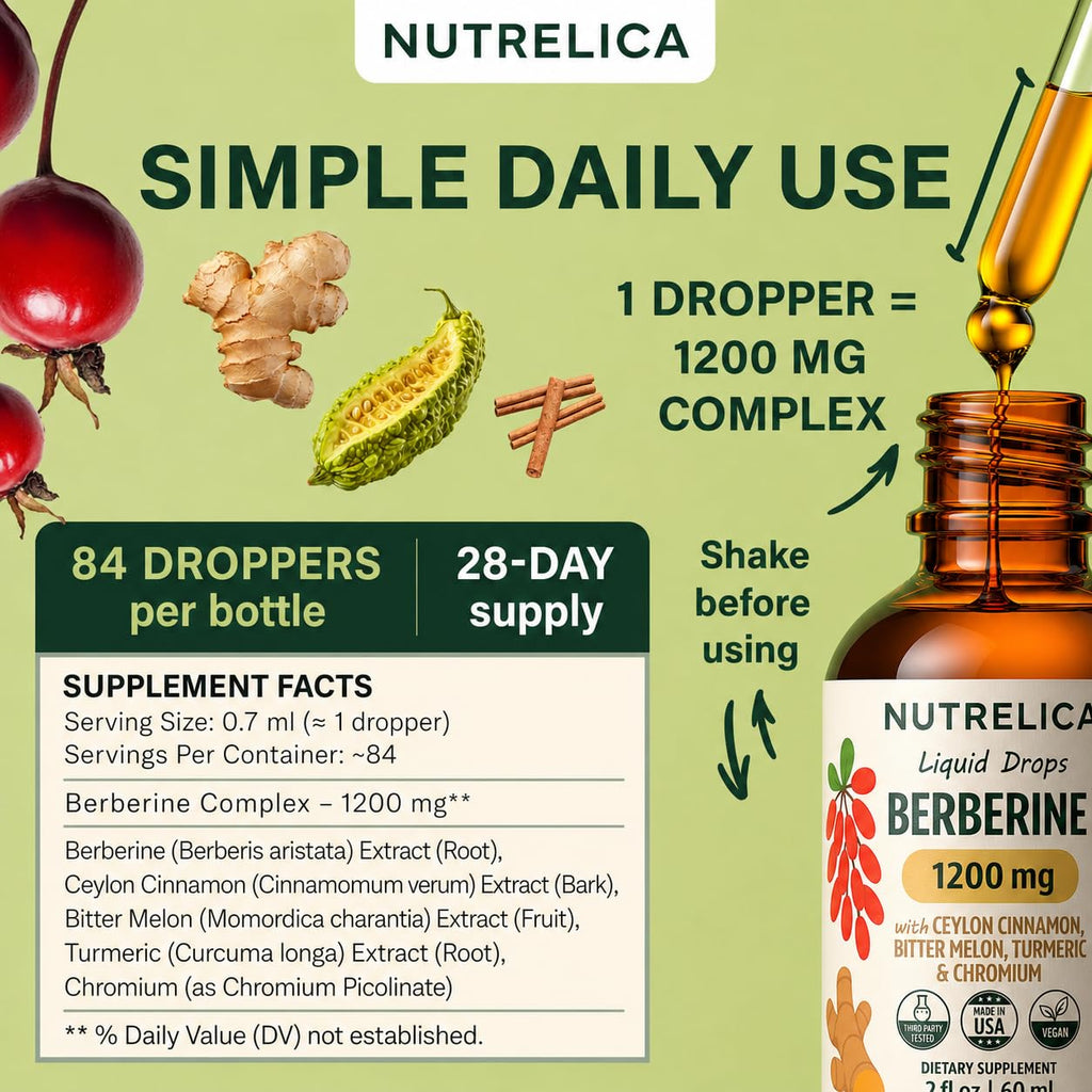 dihydroberberine for blood sugar balance