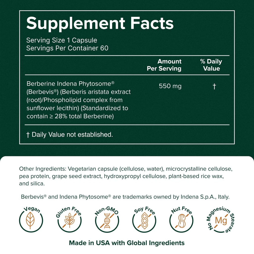 dihydroberberine for metabolic support