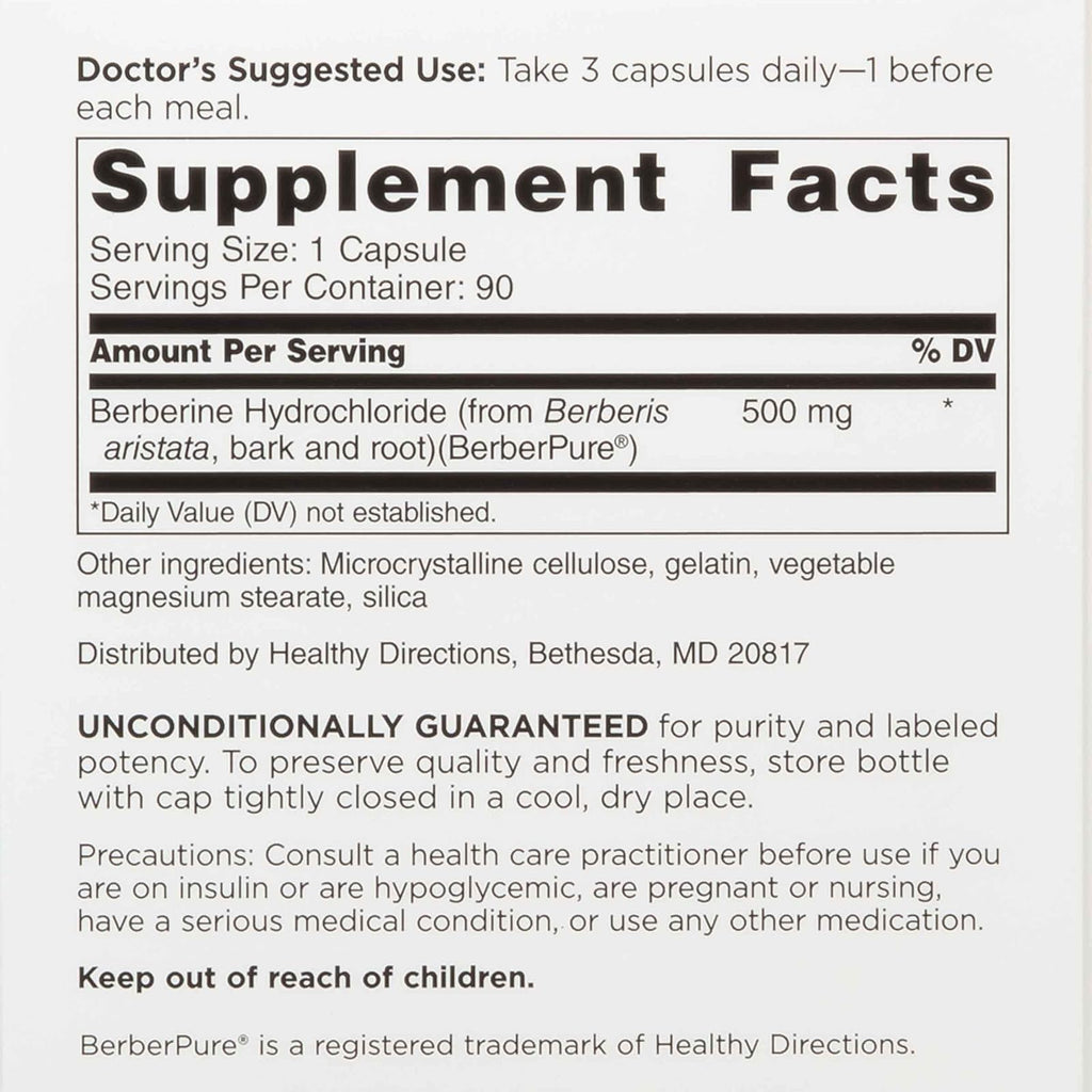 dihydroberberine for metabolic support
