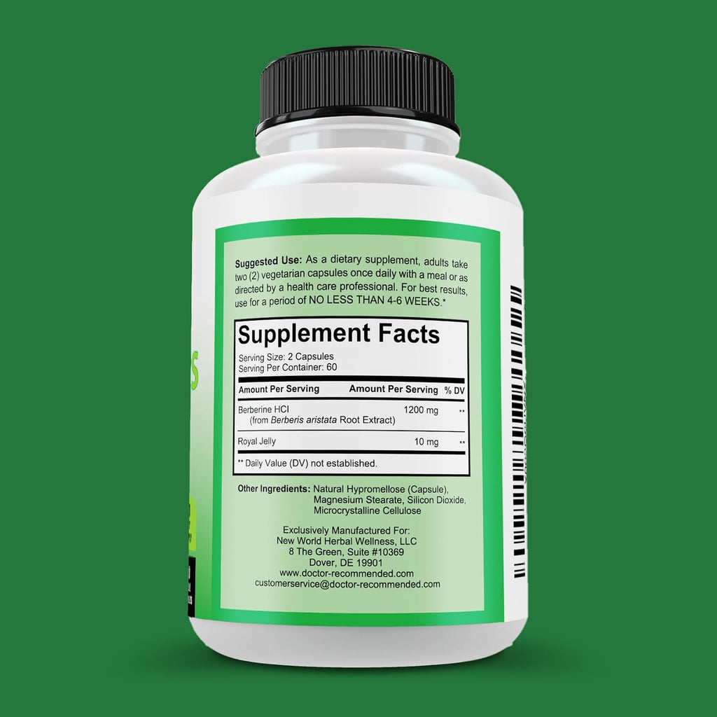 dihydroberberine supplement for weight management
