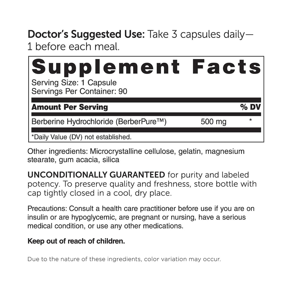 dihydroberberine support for metabolism