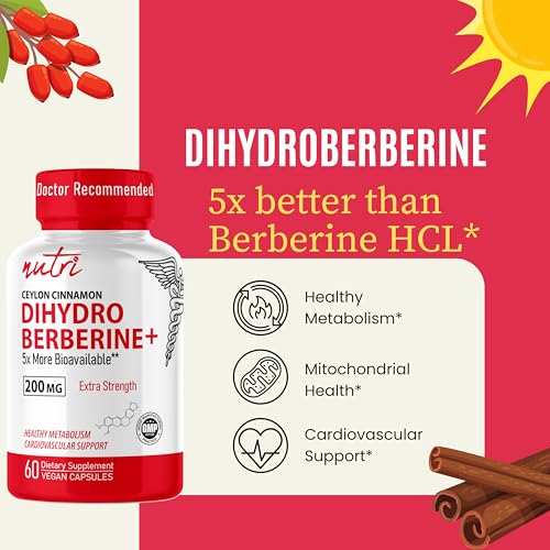 Dihydroberberine with superior absorption