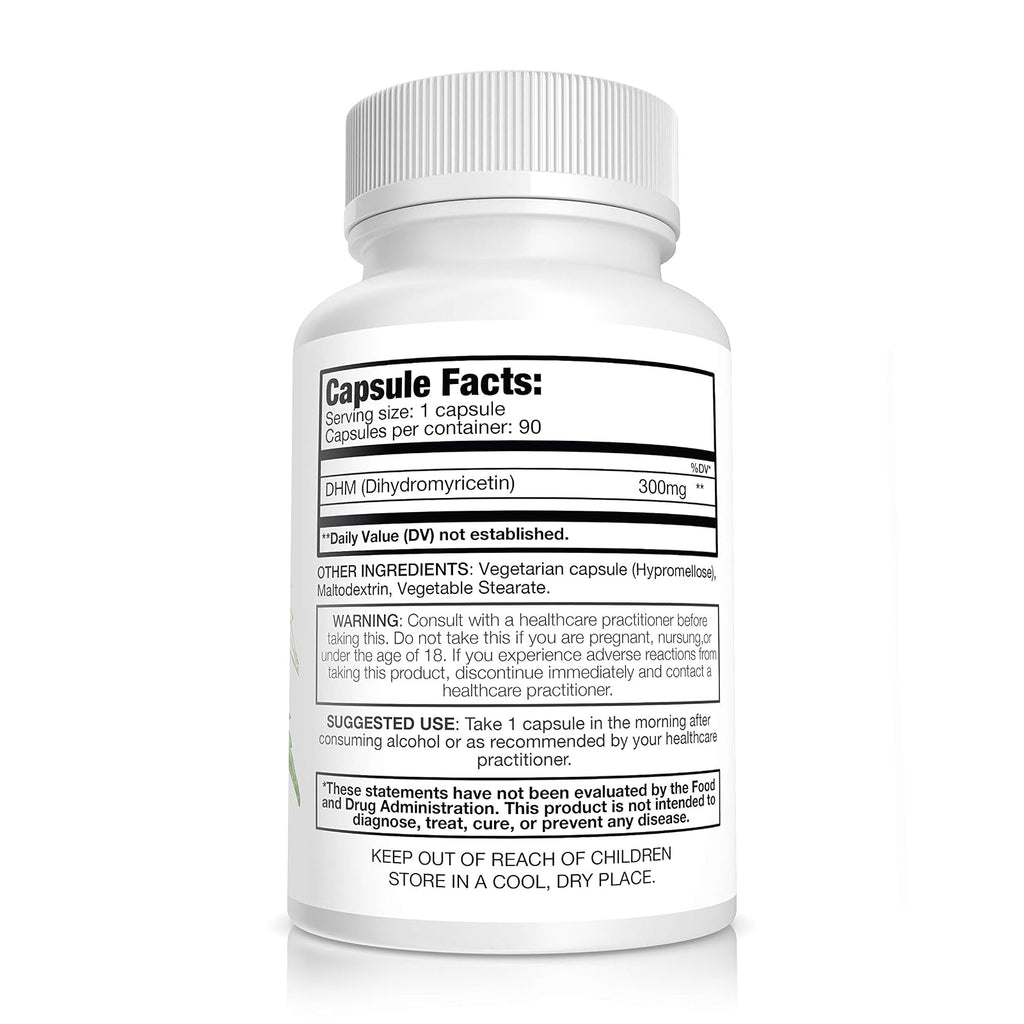 Dihydromyricetin capsules for cognitive support