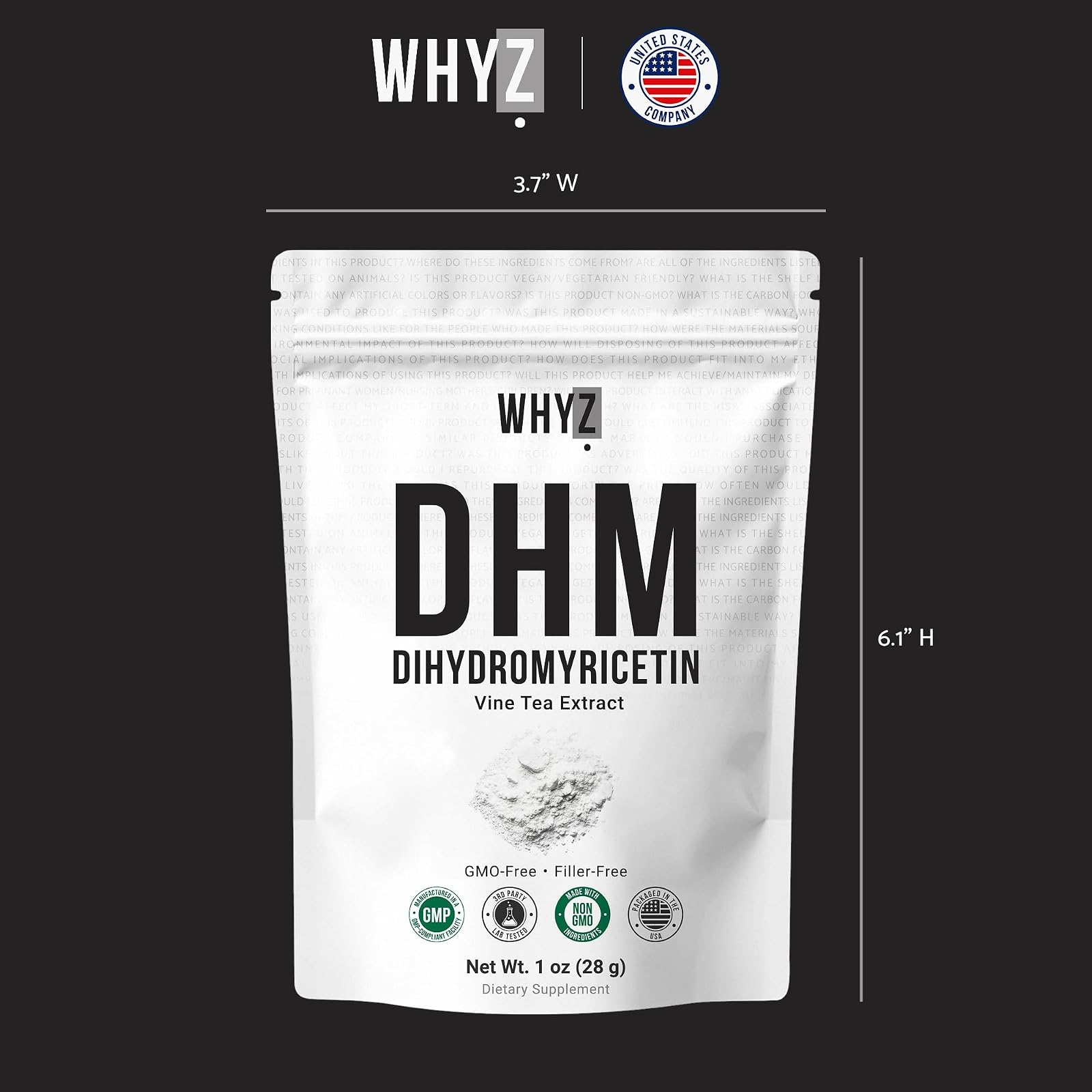 Dihydromyricetin powder for daily detox