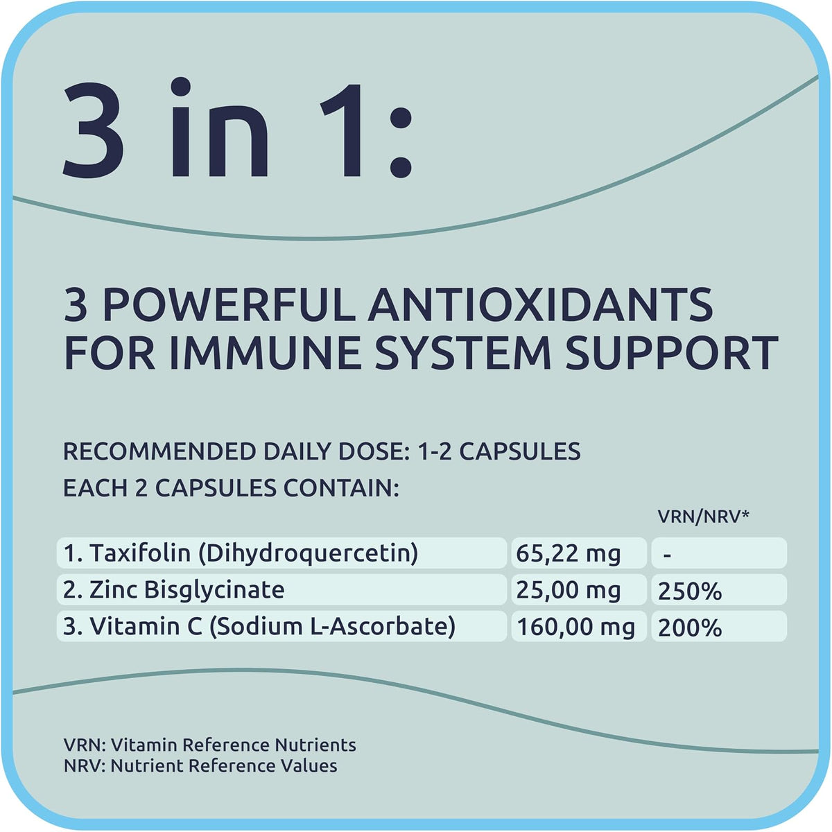 Dihydroquercetin antioxidant benefits capsules
