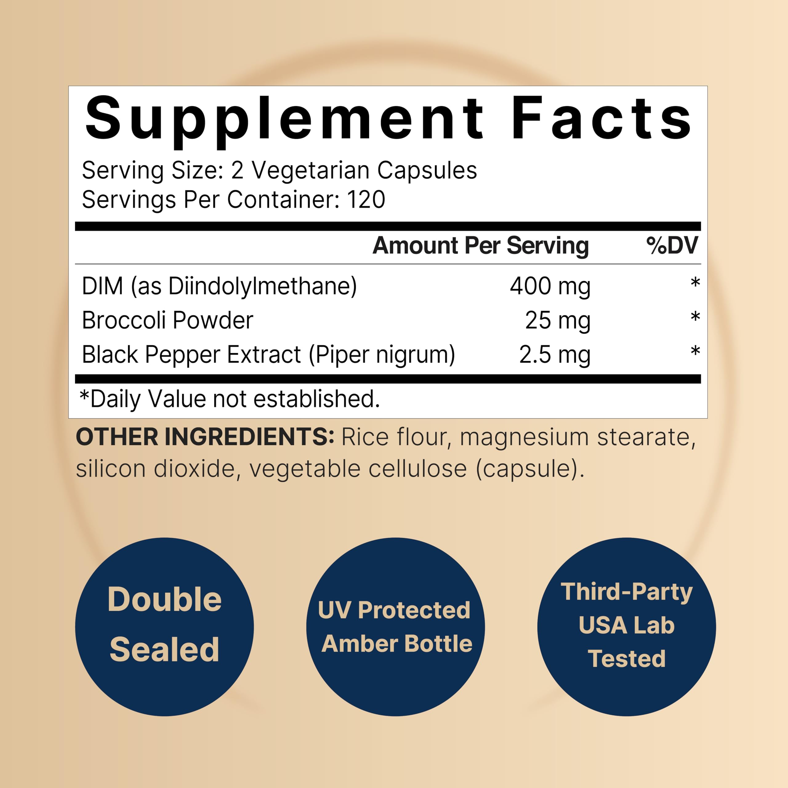 Diindolylmethane for menopause relief