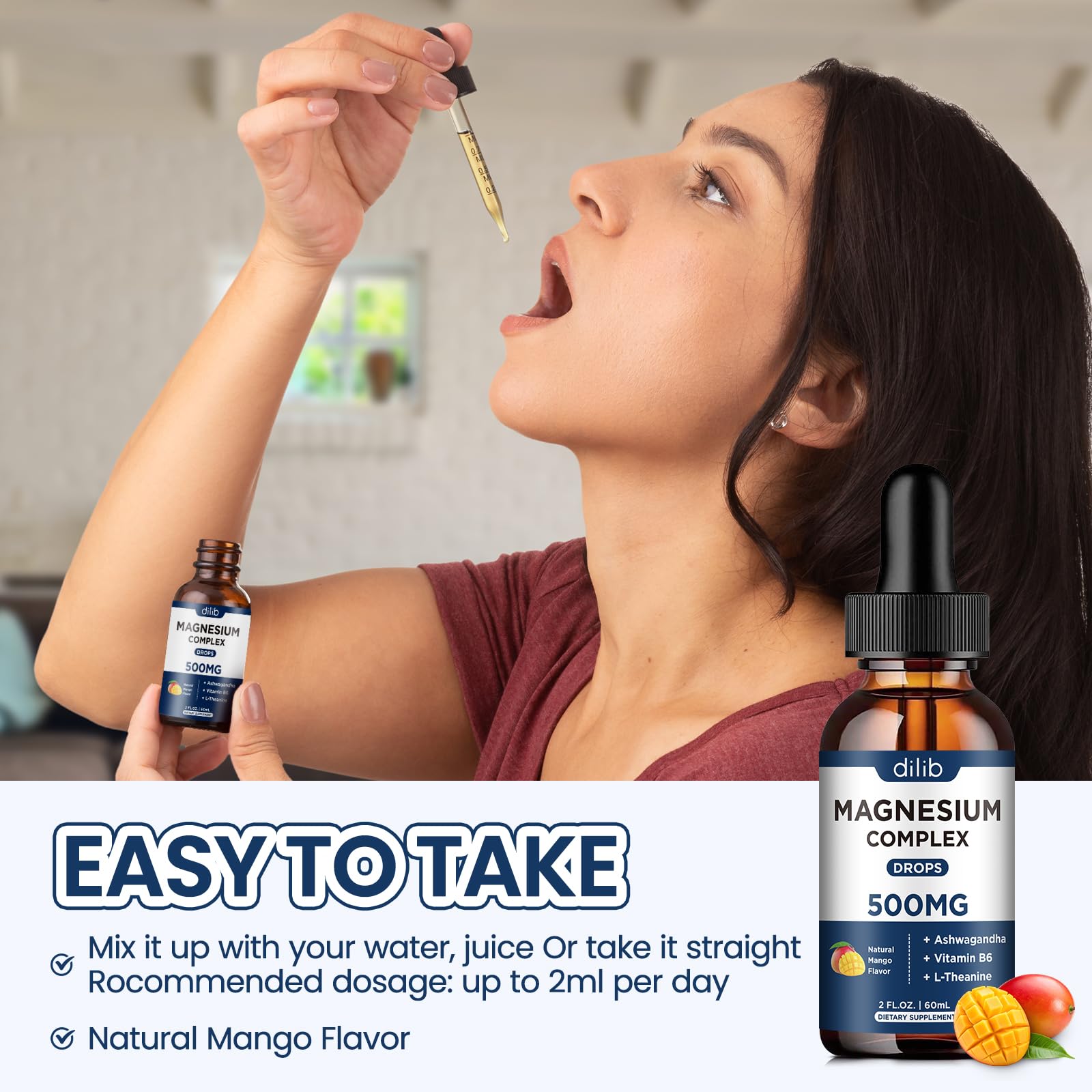 Dilib magnesium drops for daily wellness
