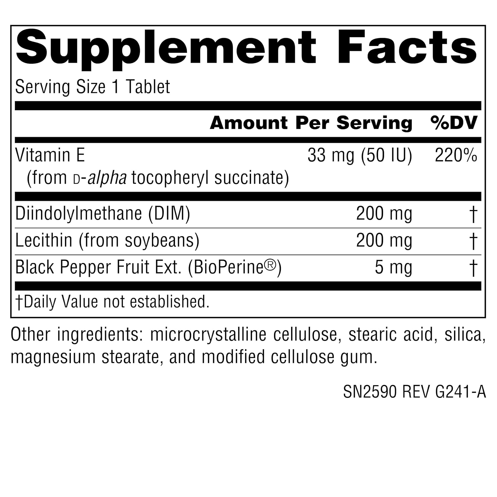 DIM 200 mg multivitamin for men
