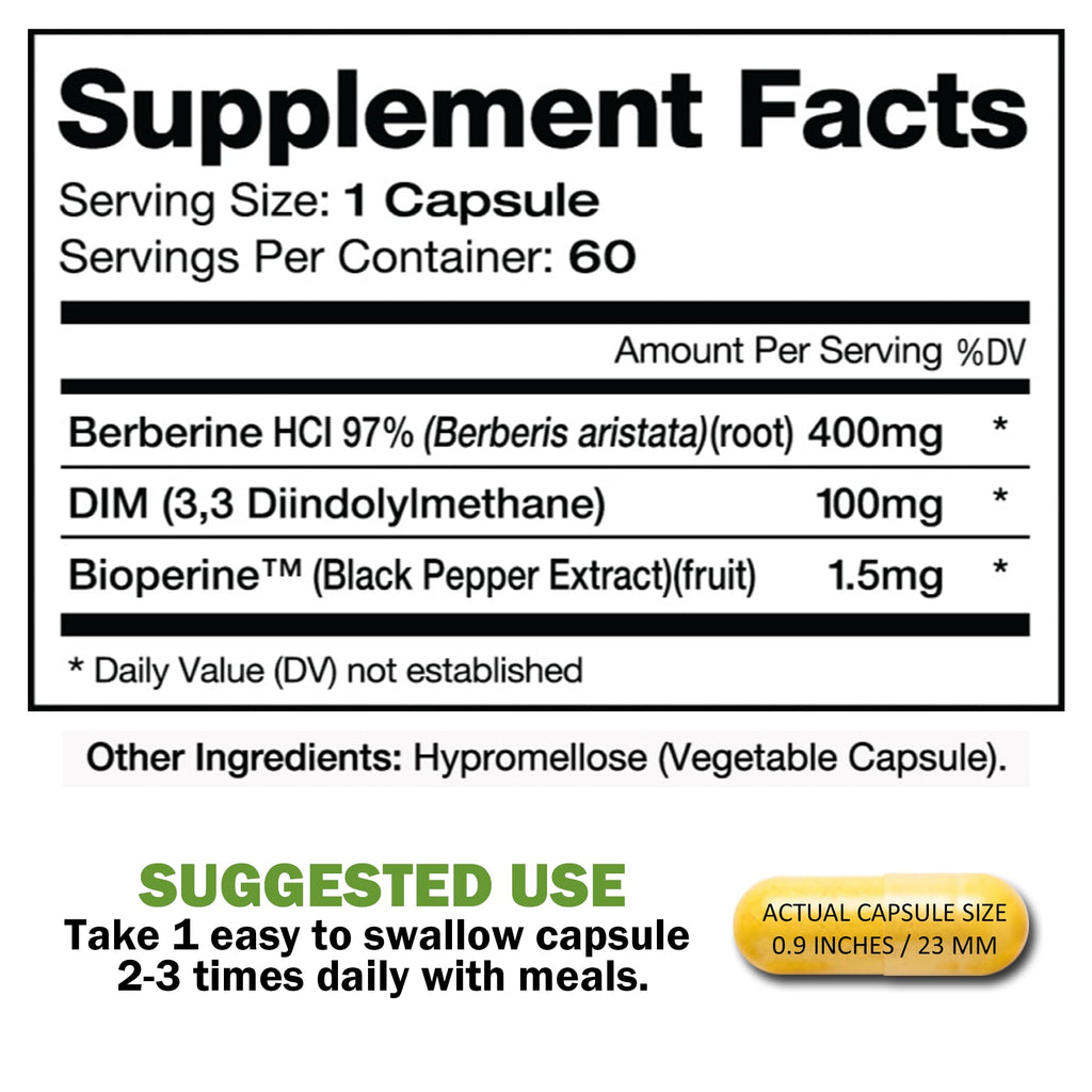 DIM and berberine health benefits