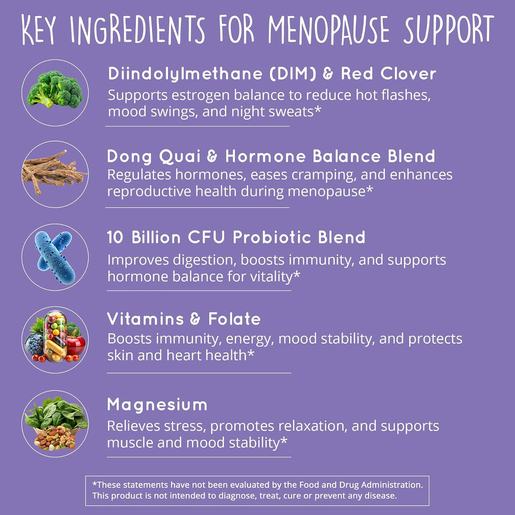 DIM and probiotics for women