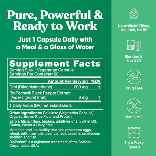 DIM capsules for daily health