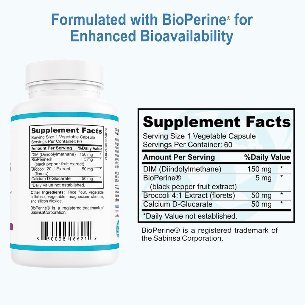 DIM Plus 100 mg capsules benefits