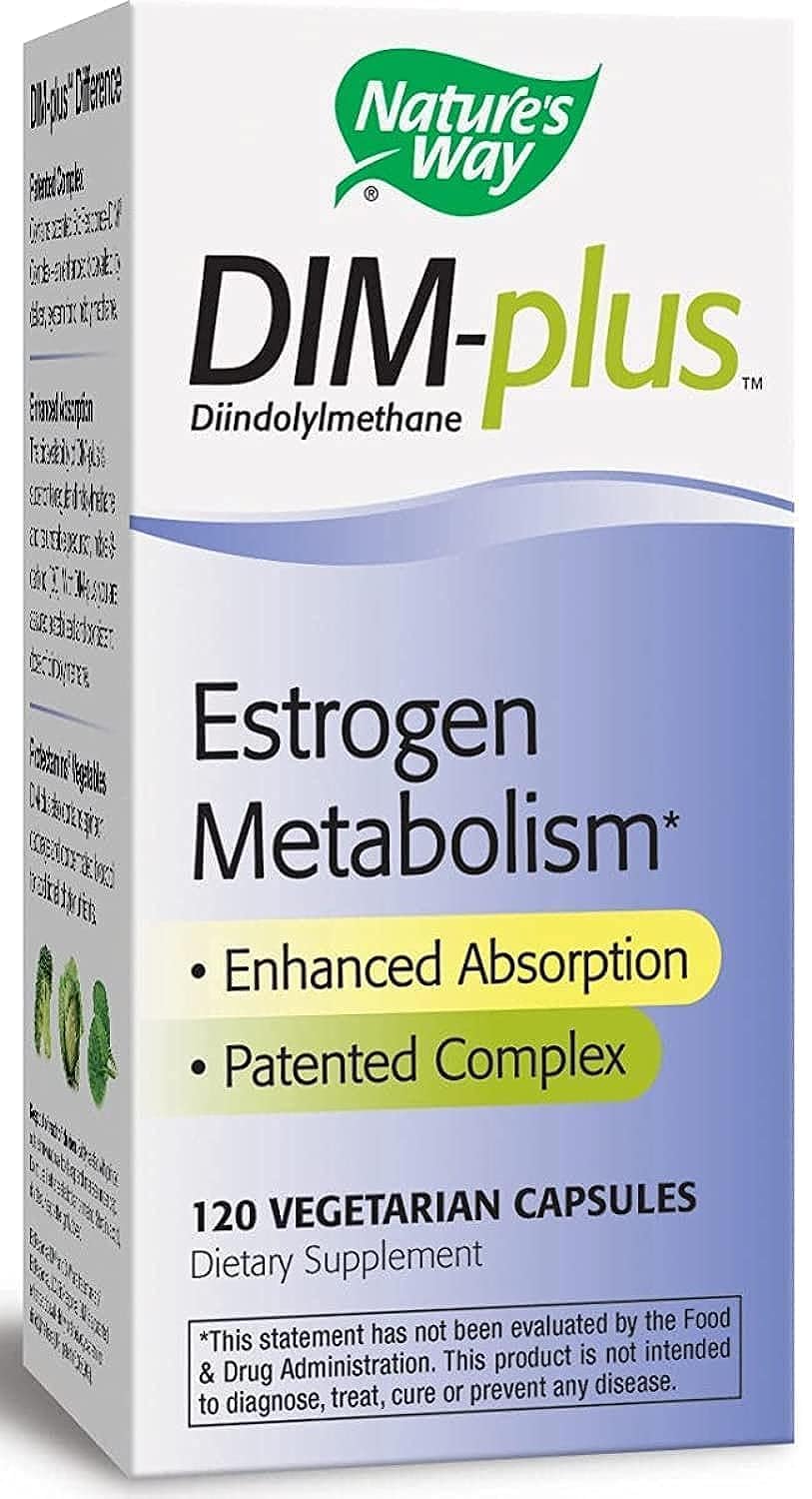 DIM-Plus blended vitamin capsules for wellness