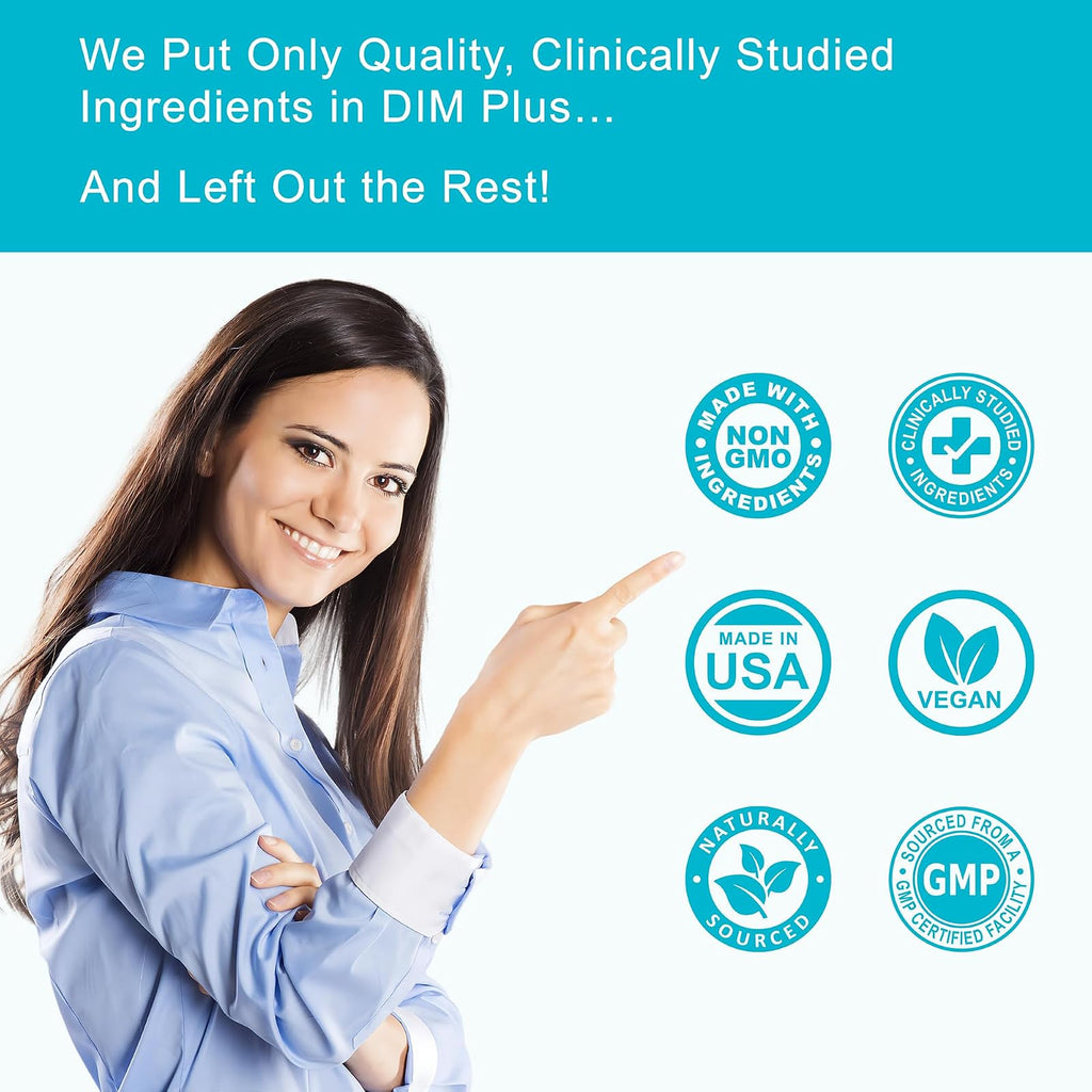 DIM Plus capsules for overall health