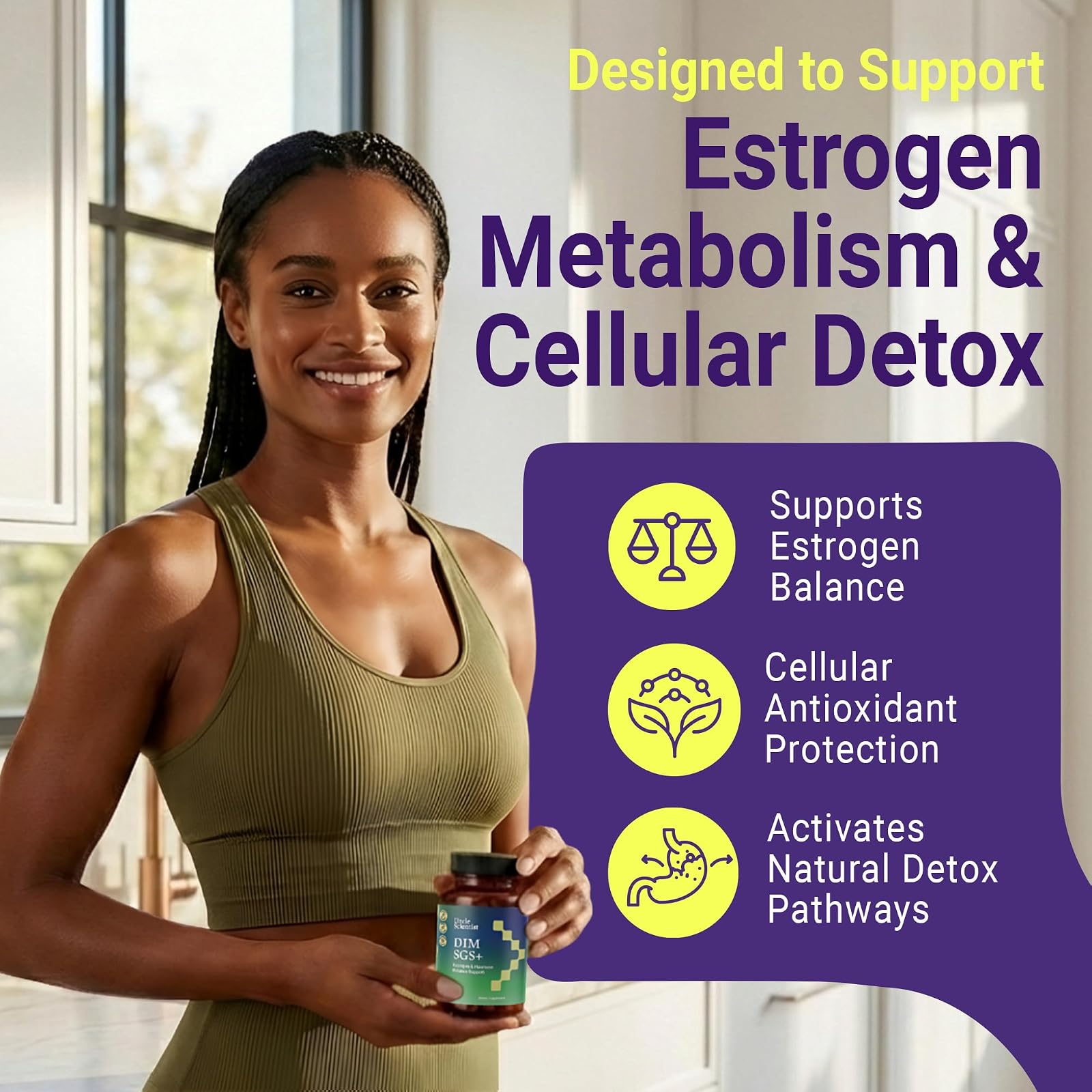 DIM SGS+ support for hormonal balance