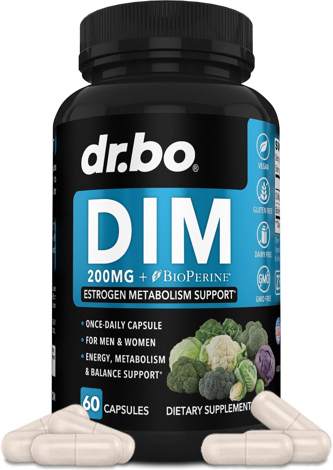 DIM supplement for balanced hormones