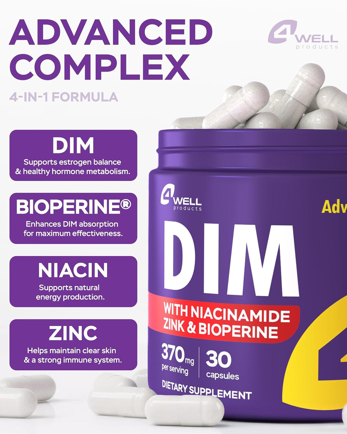Dim supplement for detox support
