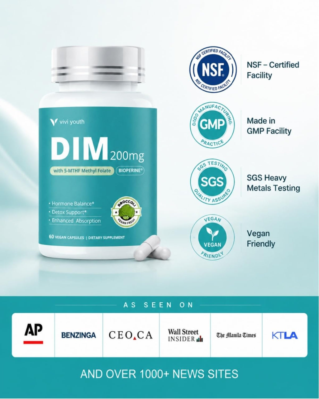 DIM supplement for healthy metabolism