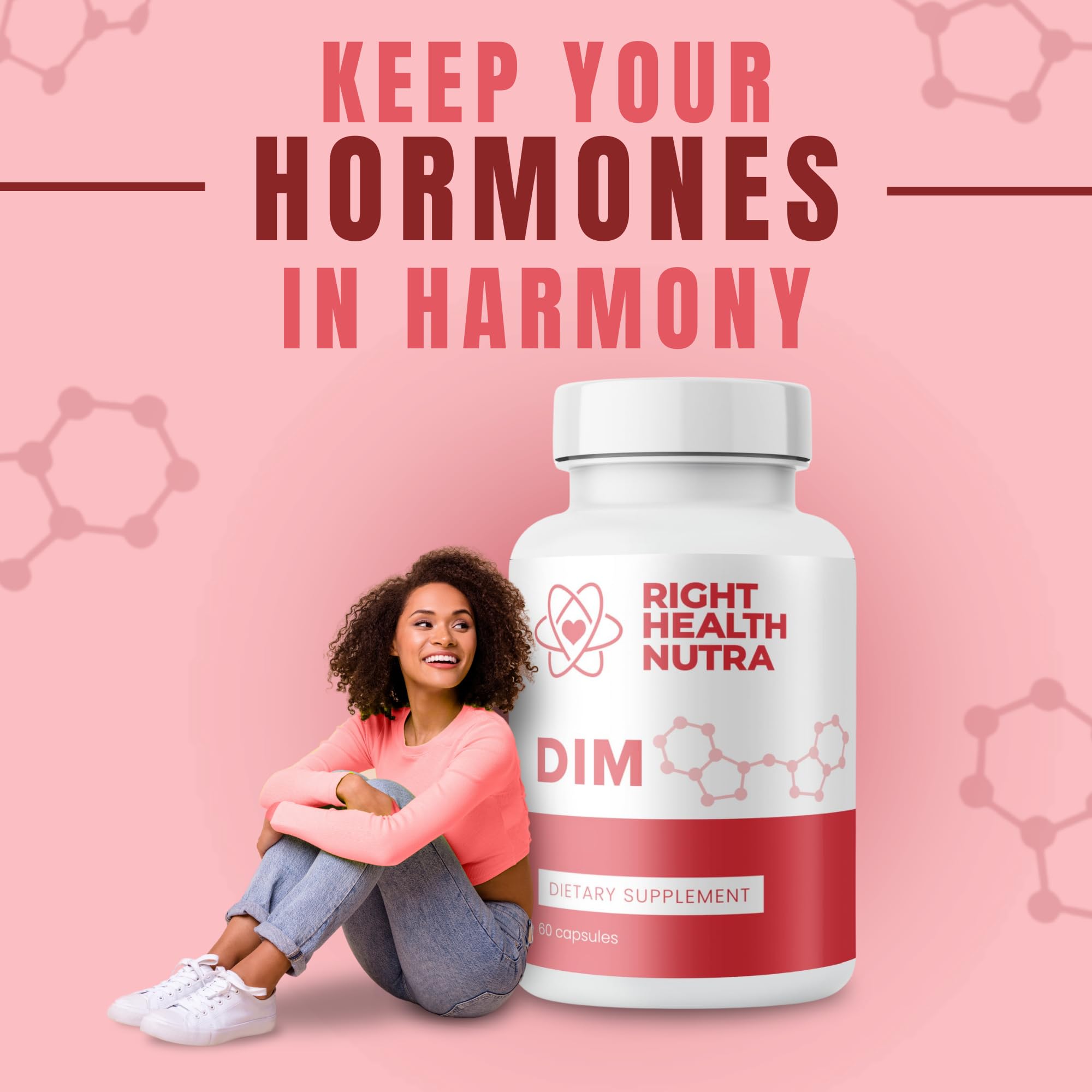 DIM supplement for hormonal balance