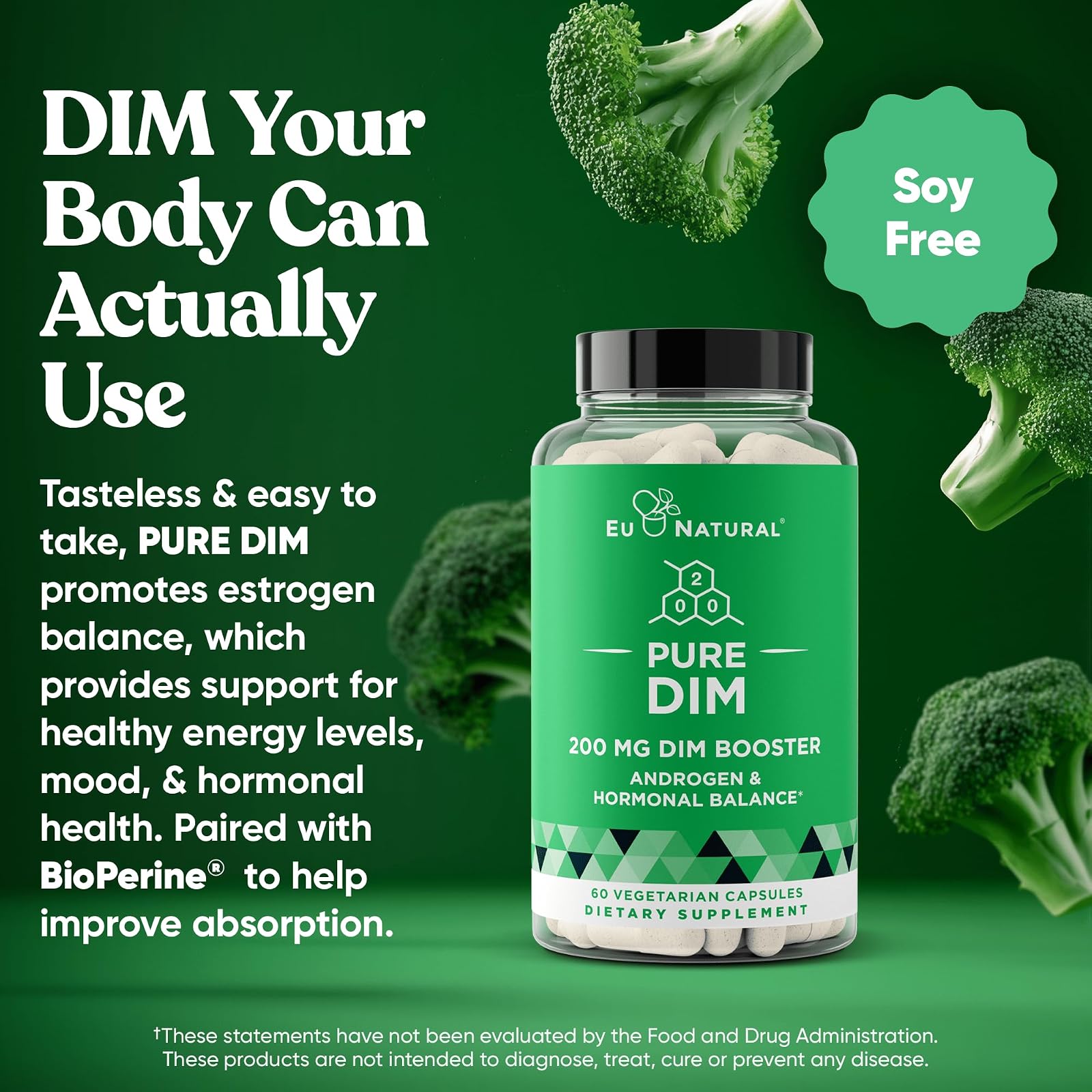 DIM supplement for men's wellness