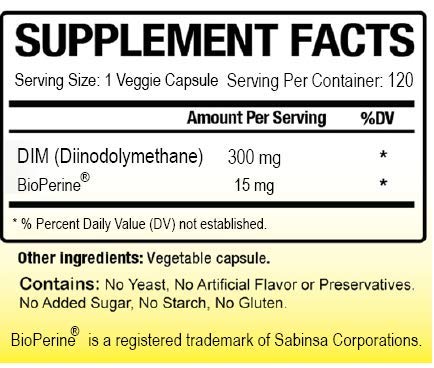 DIM Supplement whole food multivitamin