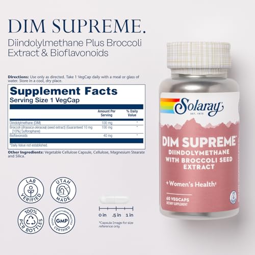 DIM supplements for men's health