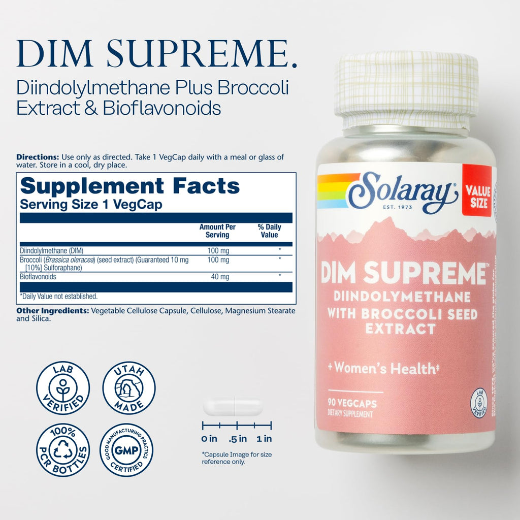 DIM supplements for men's health