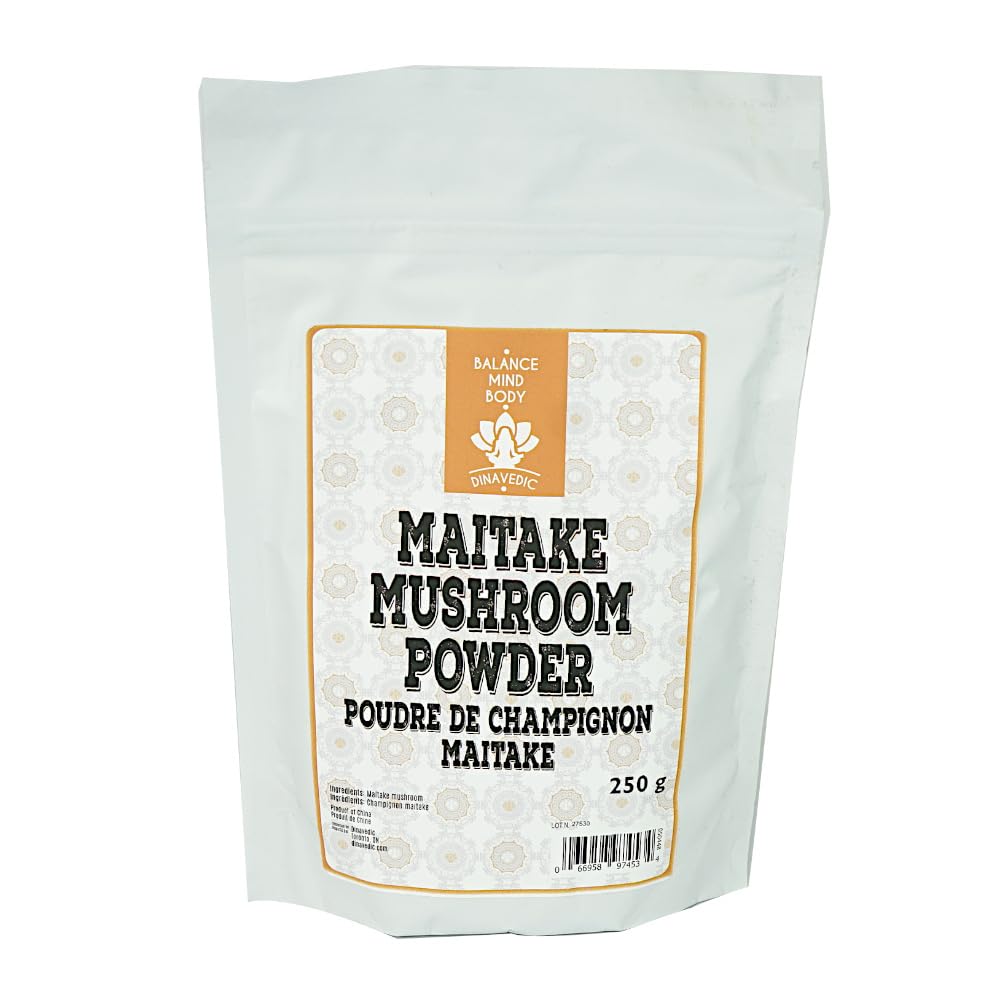 Dinavedic Maitake mushroom powder nutrition