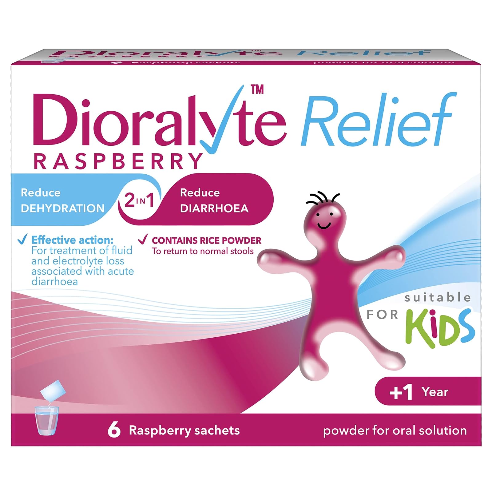 Dioralyte oral rehydration therapy sachets