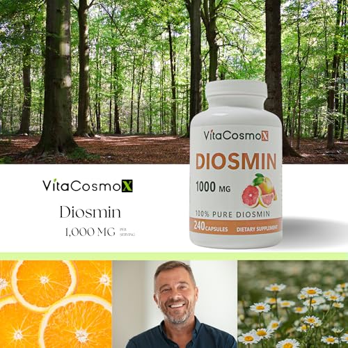 Diosmin 240 capsules for energy boost