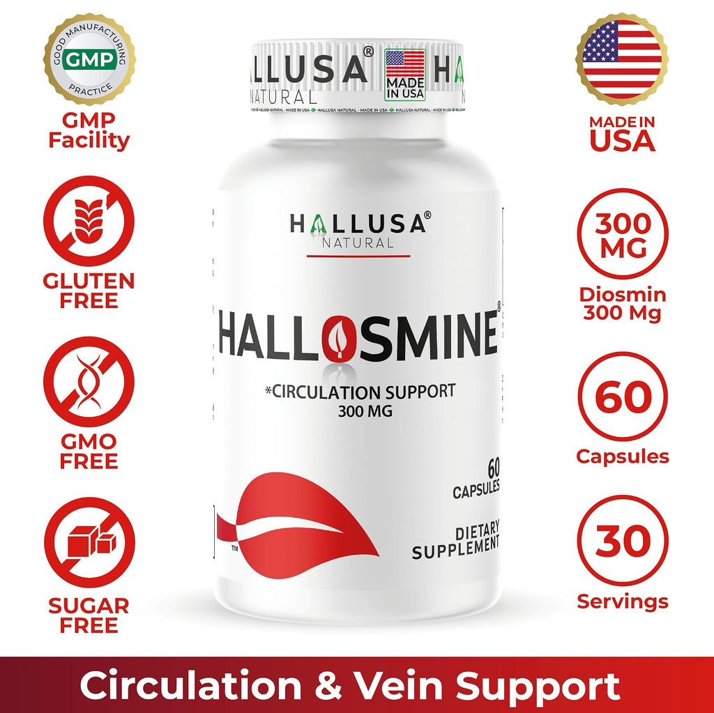 Diosmin capsules for enhanced circulation