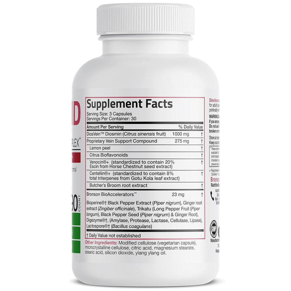 Diosmin capsules for healthy veins