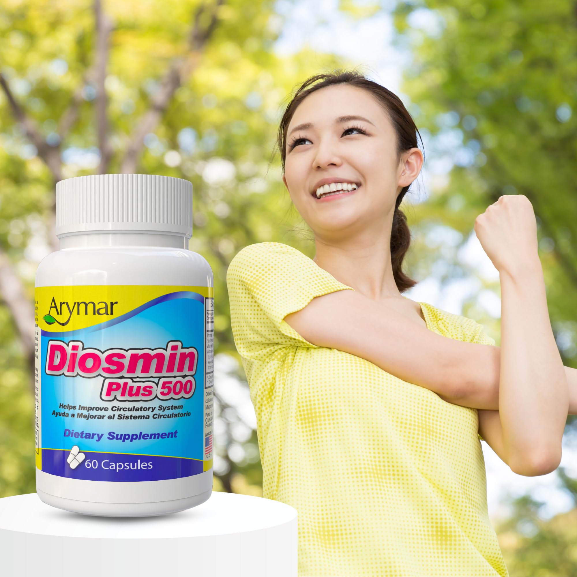 Diosmin capsules for vein health