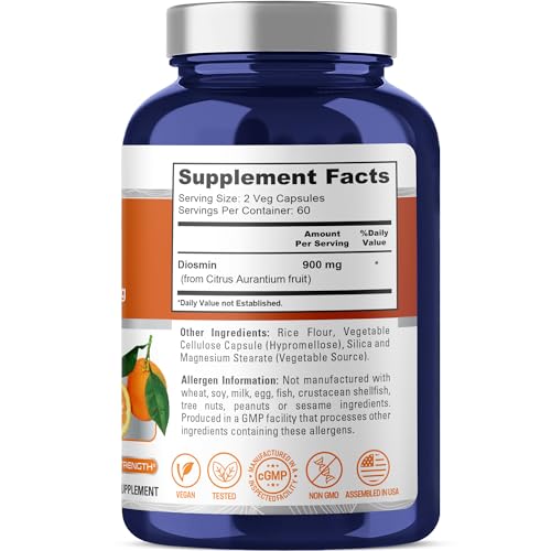 Diosmin dietary supplement for wellness
