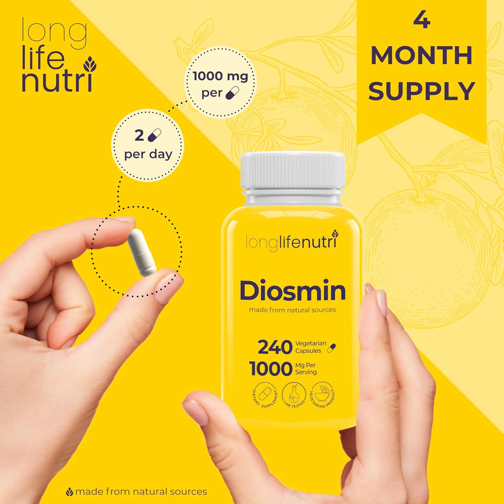 Diosmin gummy multivitamin for easy intake