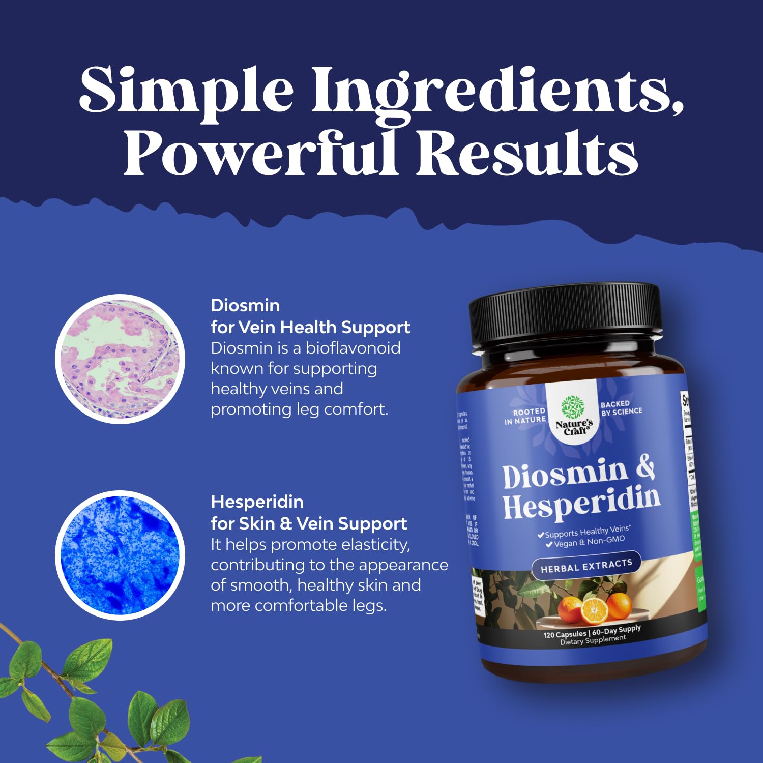 Diosmin Hesperidin for active lifestyle
