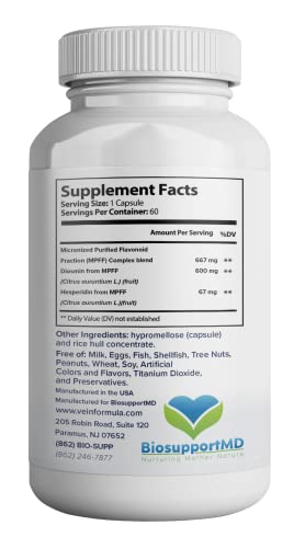 Diosmin Hesperidin for better blood flow