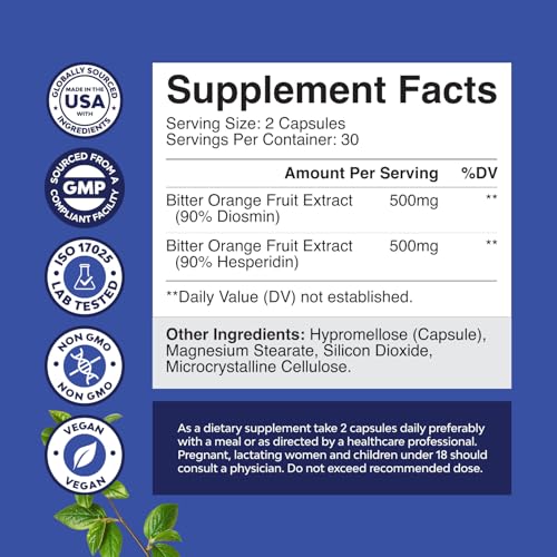 Diosmin Hesperidin for better circulation