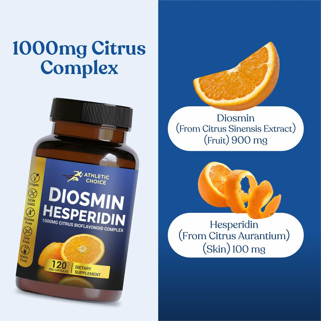 Diosmin Hesperidin for improved circulation