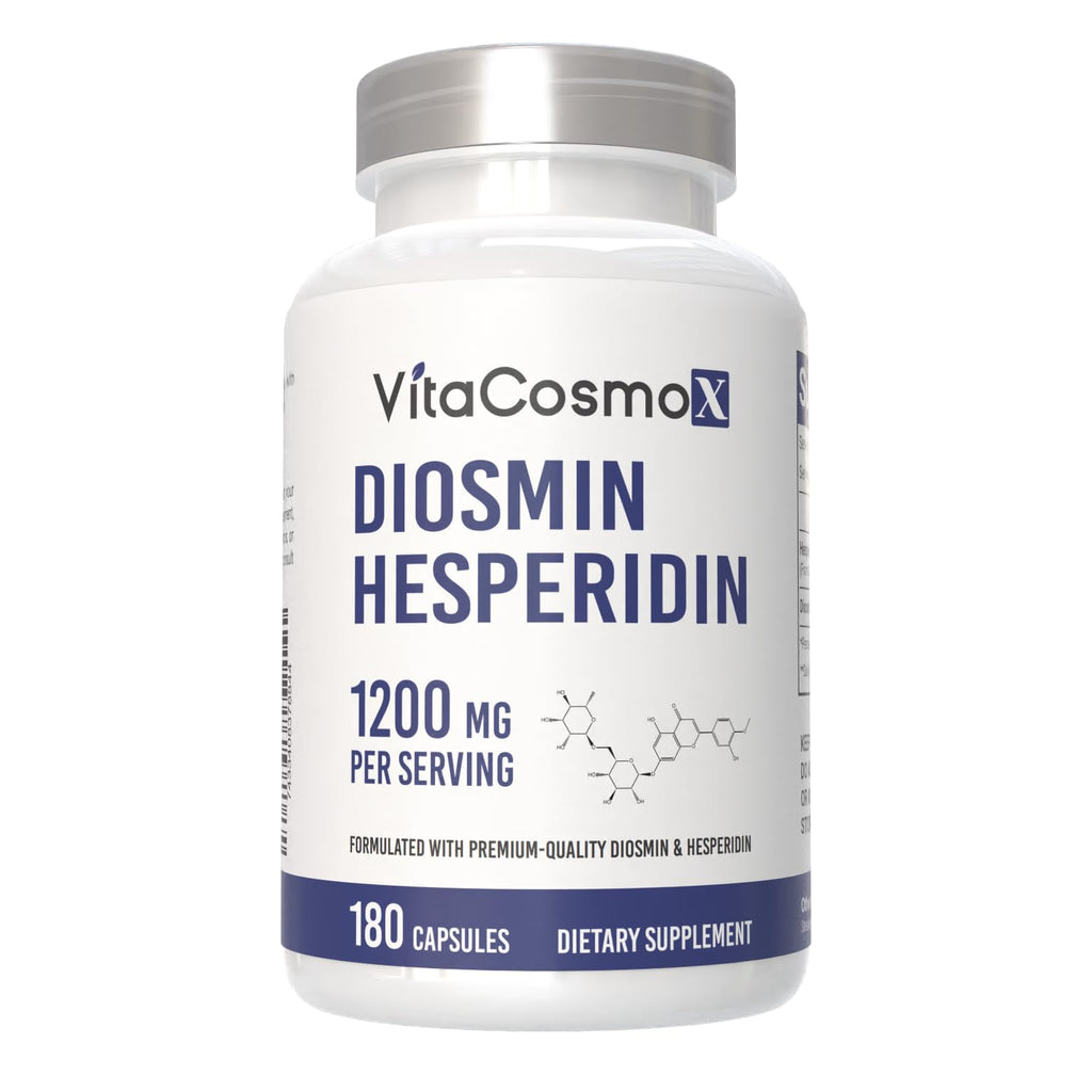 Diosmin Hesperidin herbal supplement capsules
