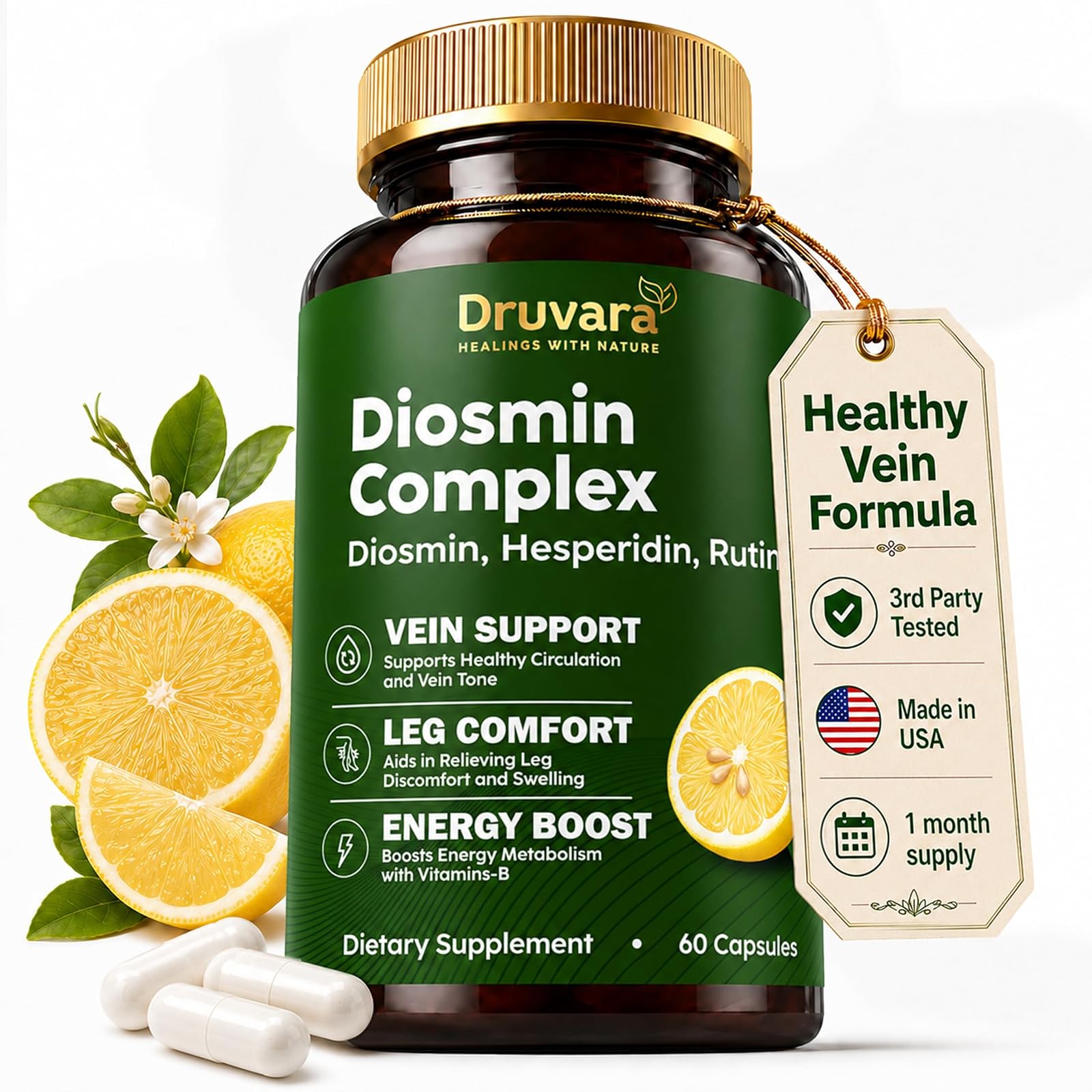 Diosmin Hesperidin multivitamins for circulation