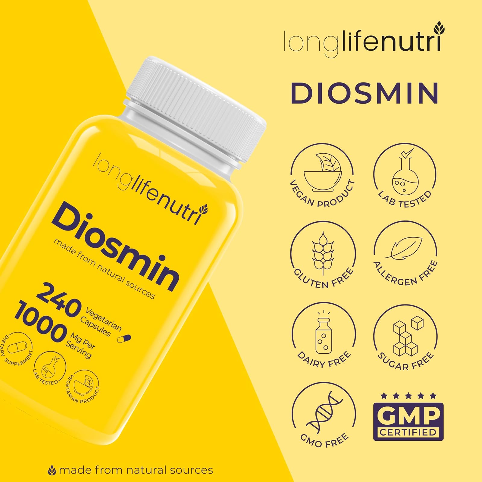 Diosmin multivitamin for seniors’ support