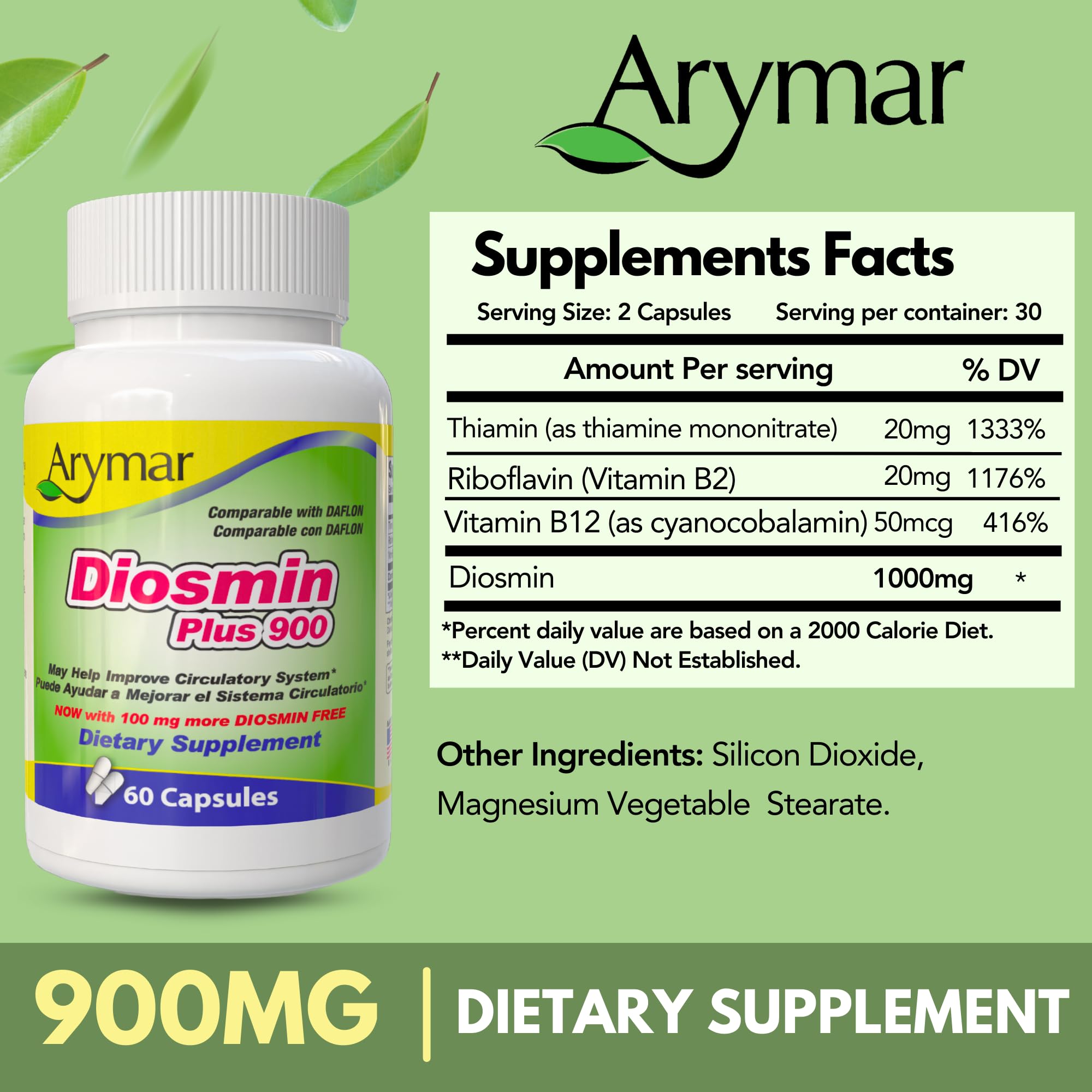Diosmin Plus for enhanced nutrient absorption