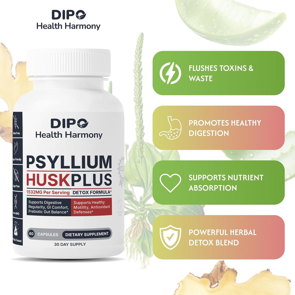DIPO psyllium for gut health