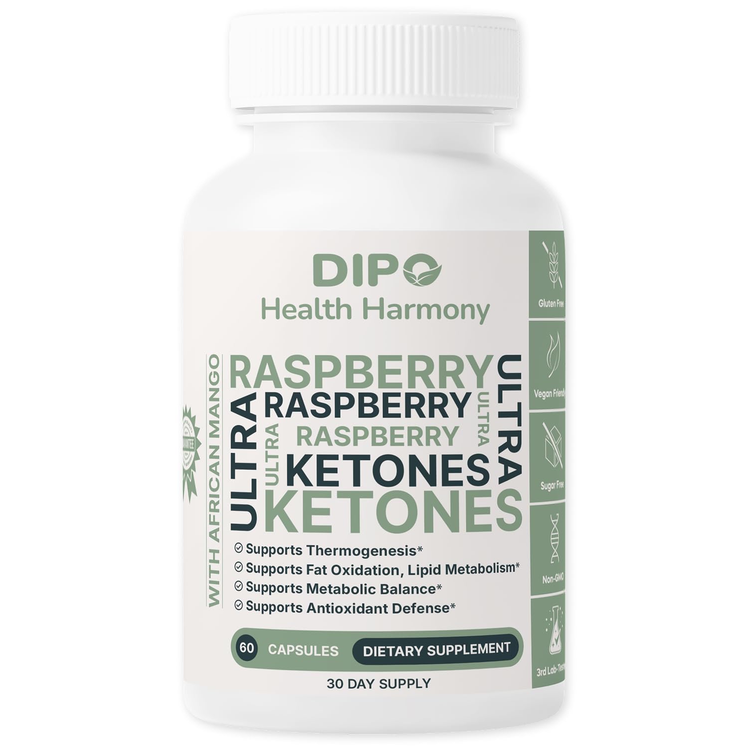 DIPO Raspberry Ketones weight loss support