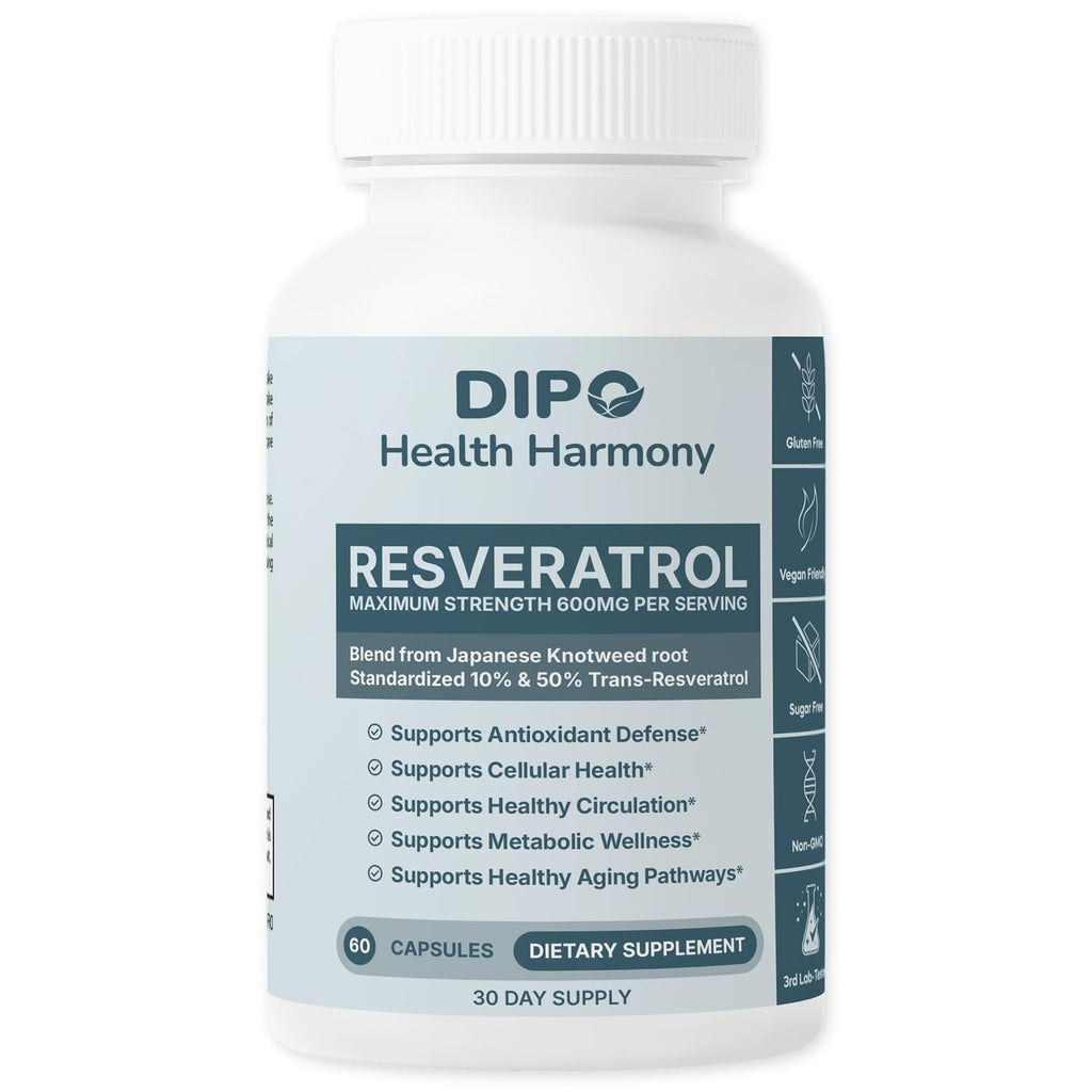 DIPO Resveratrol Complex antioxidant support