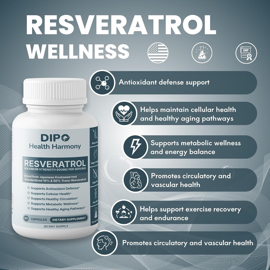DIPO Resveratrol Complex for heart health