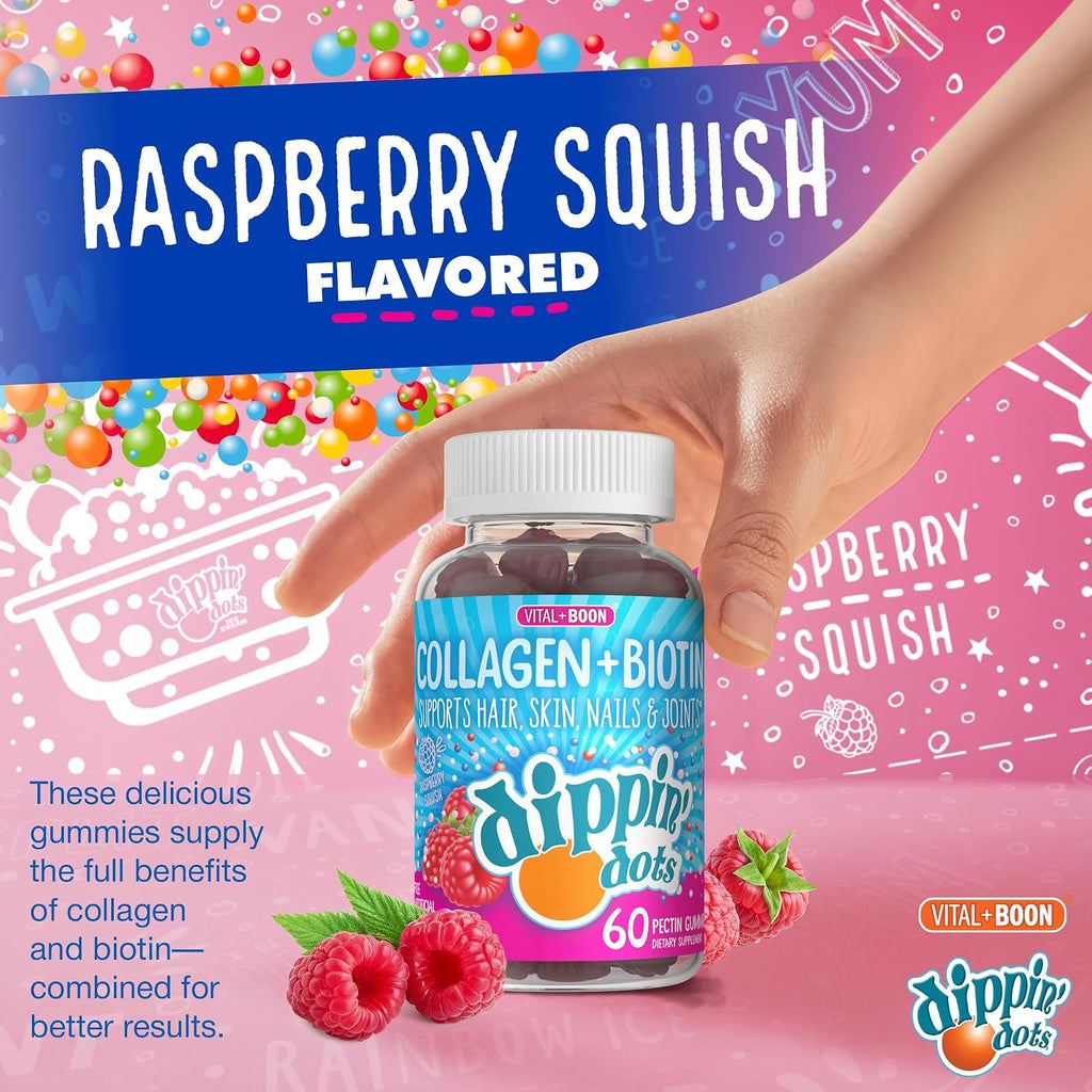 Dippin' Dots biotin for beauty